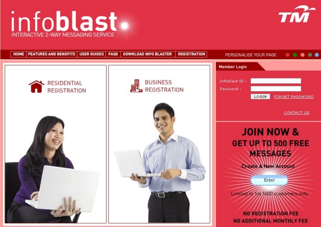 Register and Activate InfoBlast